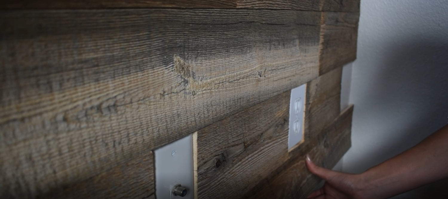 How To Install A Reclaimed Wood Wall - What You Need To Know ...